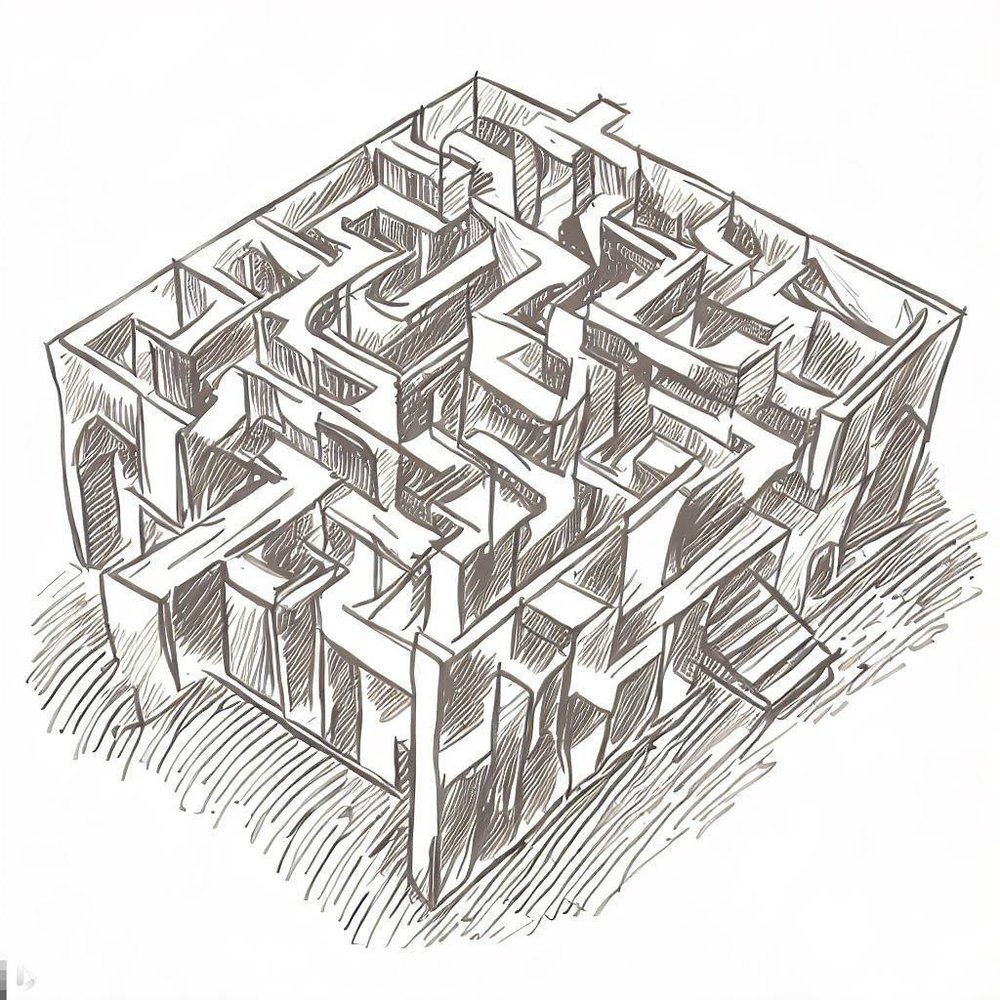 Making mazes with AI: Bing AI Image Generator — Free Printable Mazes ...