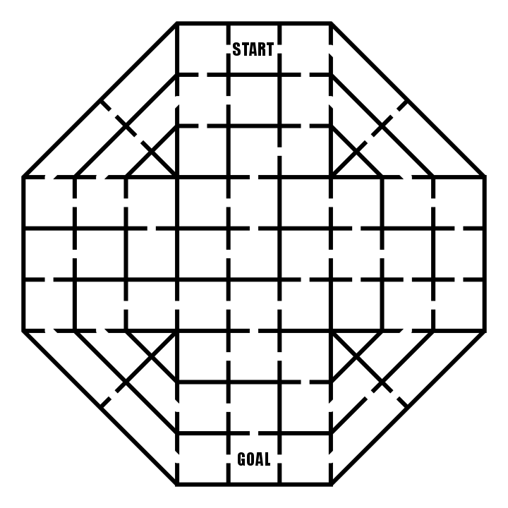 Shape Mazes — Free Printable Mazes for All Ages