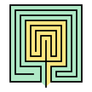 How to Draw a Square Hopi Tapu'at Labyrinth — Free Printable Mazes for ...