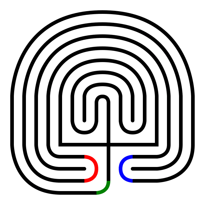 How to Draw a Circular Hopi Tapu'at Labyrinth — Free Printable Mazes ...