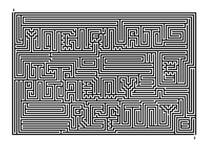 Hidden Message Maze challenge - Part 1 — Free Printable Mazes for All Ages