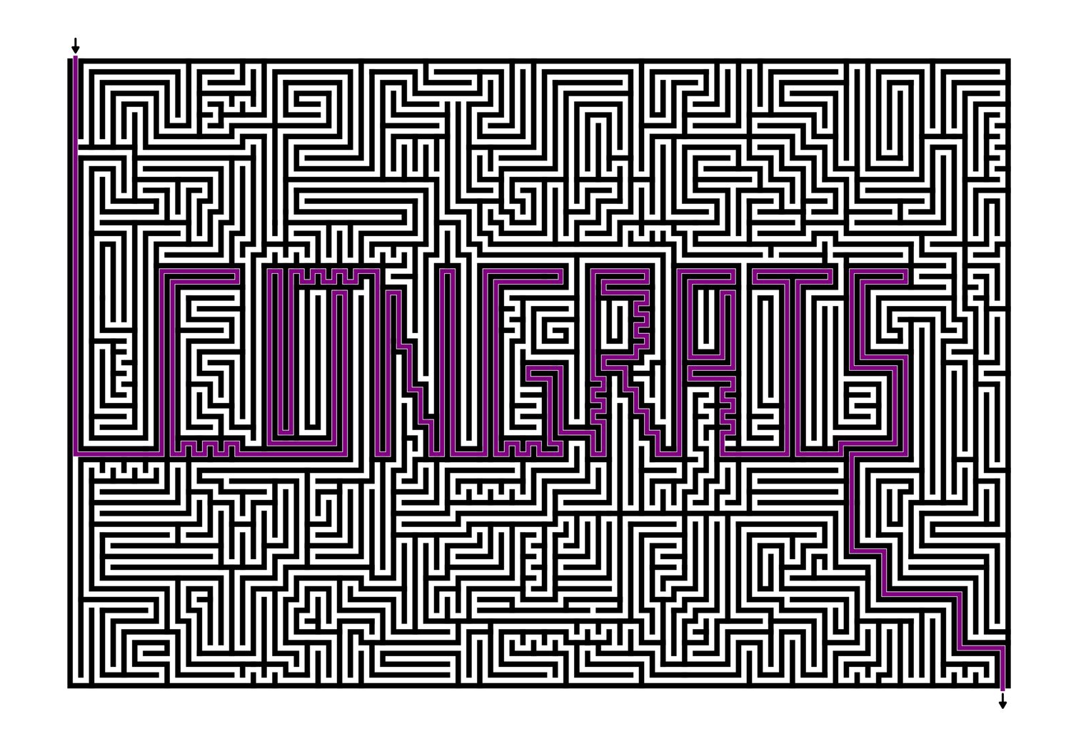Hidden Message Maze challenge - Part 1 — Free Printable Mazes for All Ages