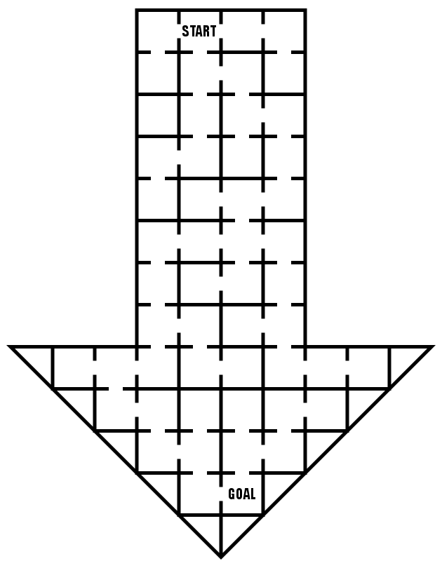 Shape Mazes — Free Printable Mazes for All Ages