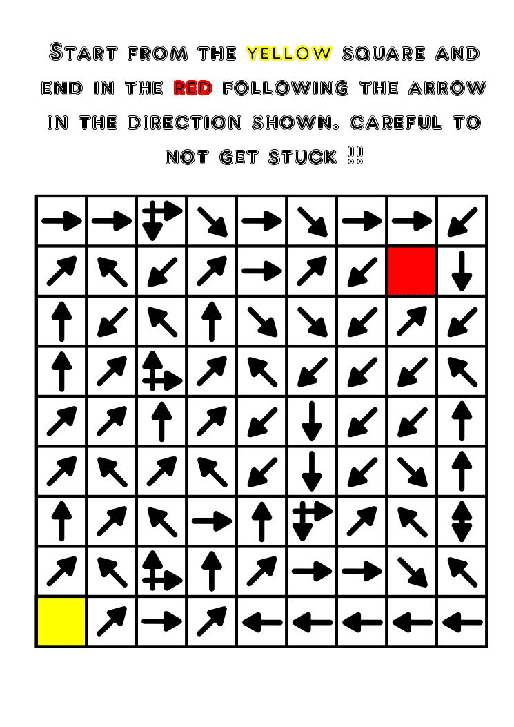 How to Make an Arrow Maze — Free Printable Mazes for All Ages