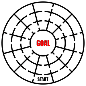 A look at 7 Different Circle Mazes; Create a Circular Maze template ...
