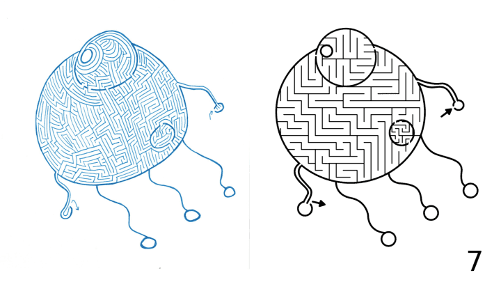 Convert a Hand Drawn Maze to a Digital Maze in 3 steps — Free Printable ...