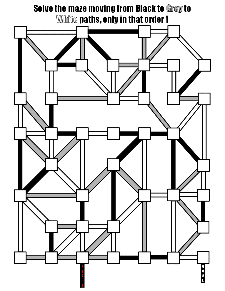 6 difficult maze puzzles to challenge adults — Free Printable Mazes for ...