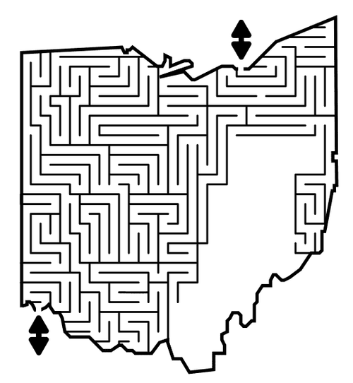 How to Make a Dual Entrance/Exit Maze — Free Printable Mazes for All Ages
