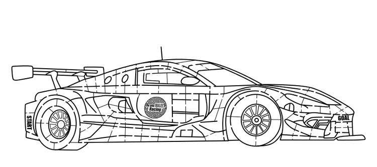 Vehicle Maze - Race Car maze 2 — Free Printable Mazes for All Ages