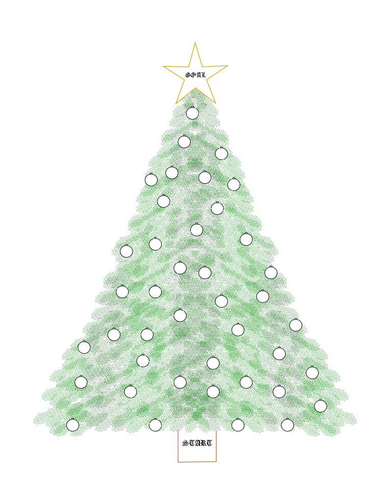 Maze of the Week #51 - Christmas Tree Maze — Free Printable Mazes for ...