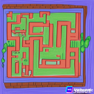 Making mazes with AI: Photosonic — Free Printable Mazes for All Ages