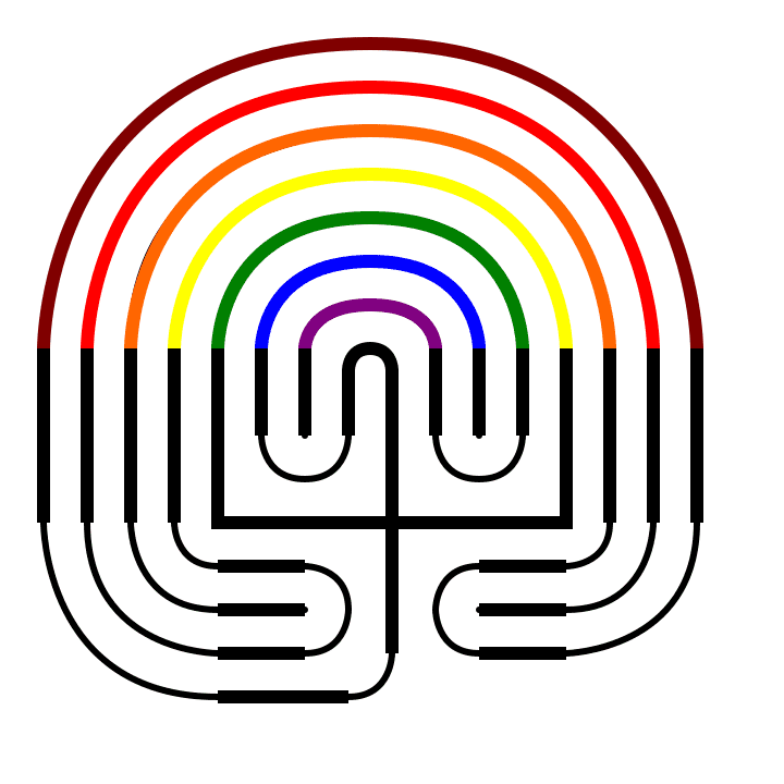 How to Draw a Circular Hopi Tapu'at Labyrinth — Free Printable Mazes ...