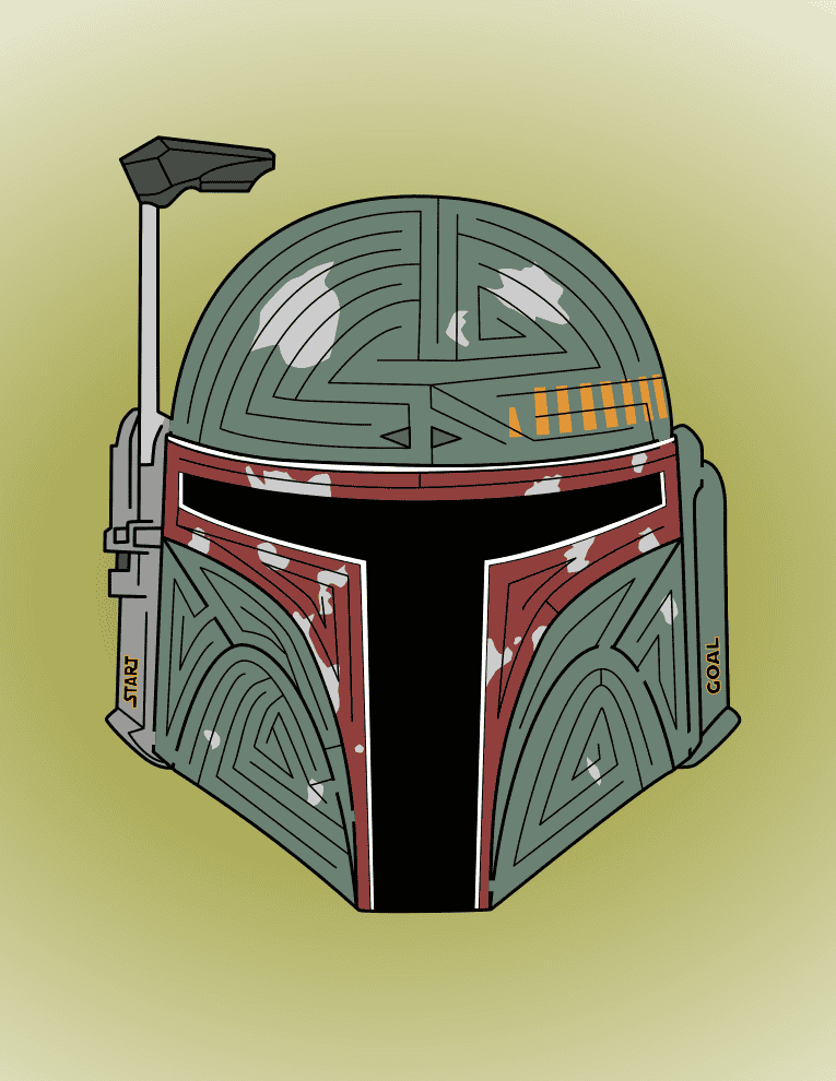 Star Wars Mazes - Grogu, Darth Vader, Boba Fett and more — Free ...