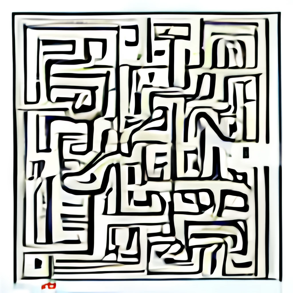 Making mazes with AI: Craiyon — Free Printable Mazes for All Ages