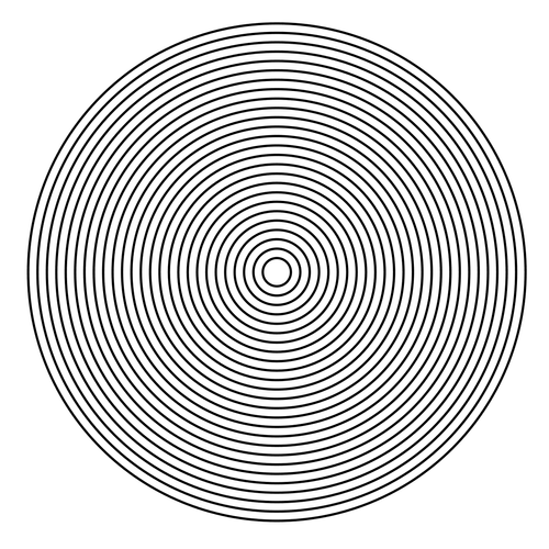 How to Draw a 25 Circuit Circular Labyrinth — Free Printable Mazes for ...