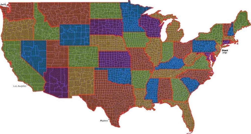 US State mazes — Do you maze?