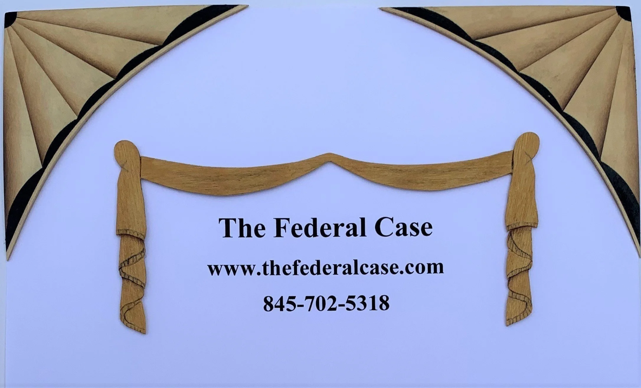 Sand Shaded Corner Fan — THE FEDERAL CASE