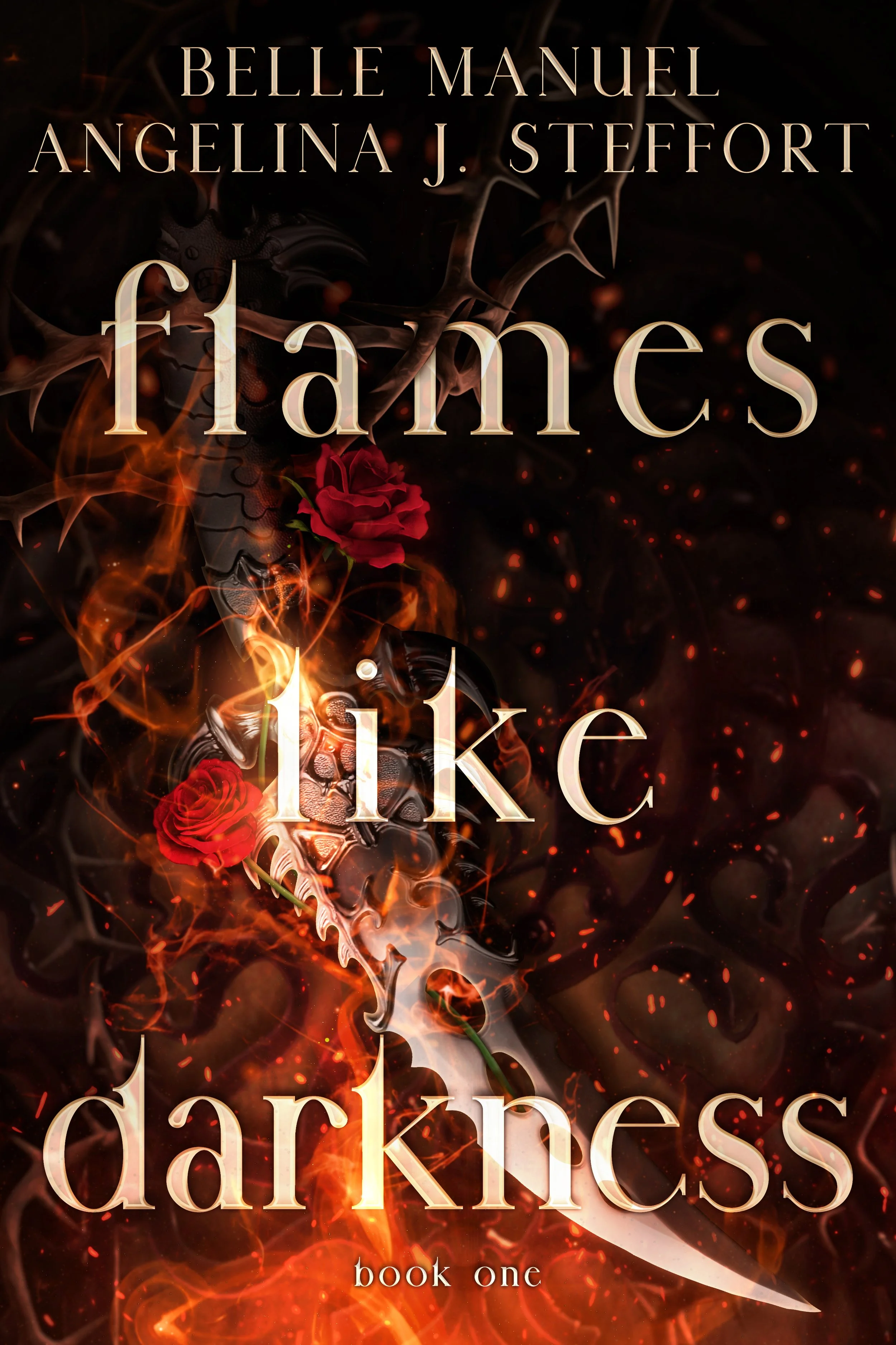 NEW RELEASE: “Flames Like Darkness” by Angelina J. Steffort & Belle Manuel – sf benson
