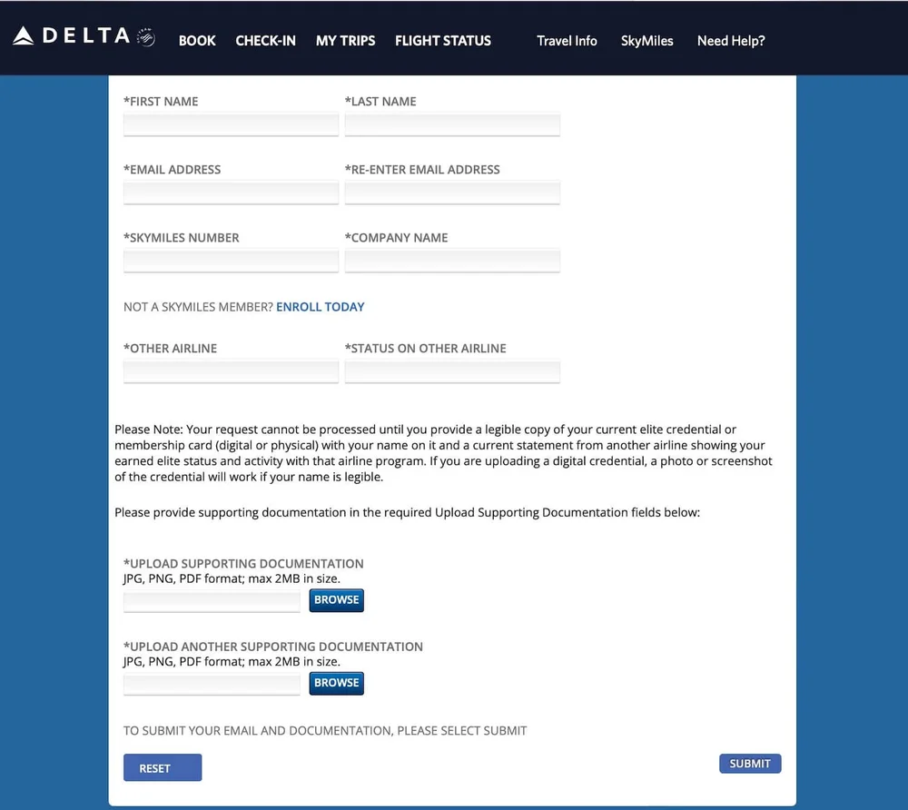 How To Status Match American Airlines To Delta SkyMiles — Our Departure ...