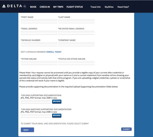 How To Status Match American Airlines To Delta SkyMiles — Our Departure ...