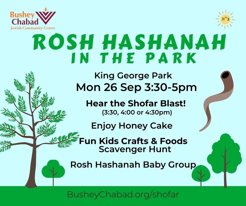 Rosh Hashanah In The Park | Welcome to Bushey Chabad | Jewish Community ...