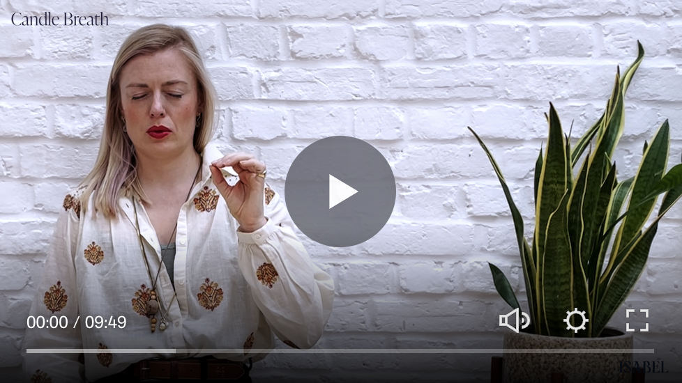 Candle Breath — Isabel - BREATH | YOGA | COACHING