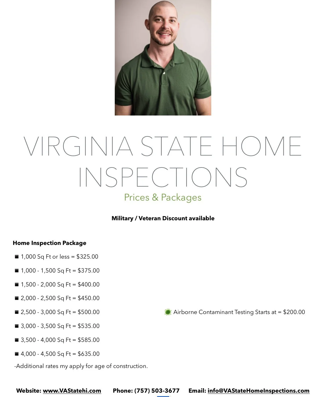 Virginia State Home Inspection Services - Hampton , Newport News ...