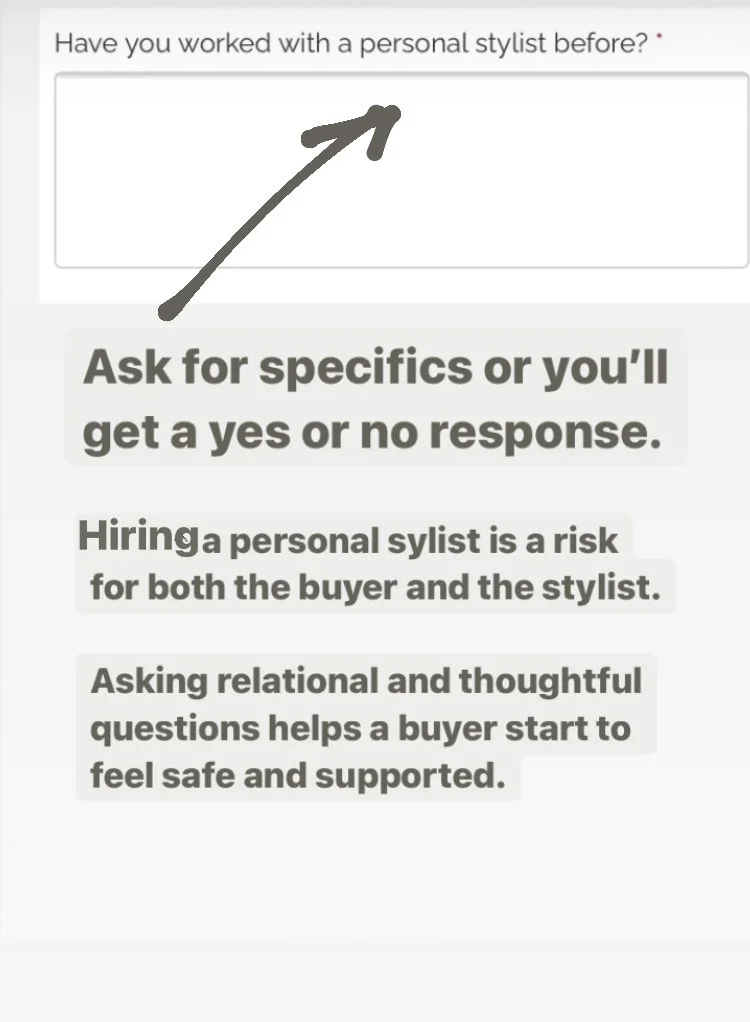 Stylists, You Need an Intake Form. — Heidi Taylor