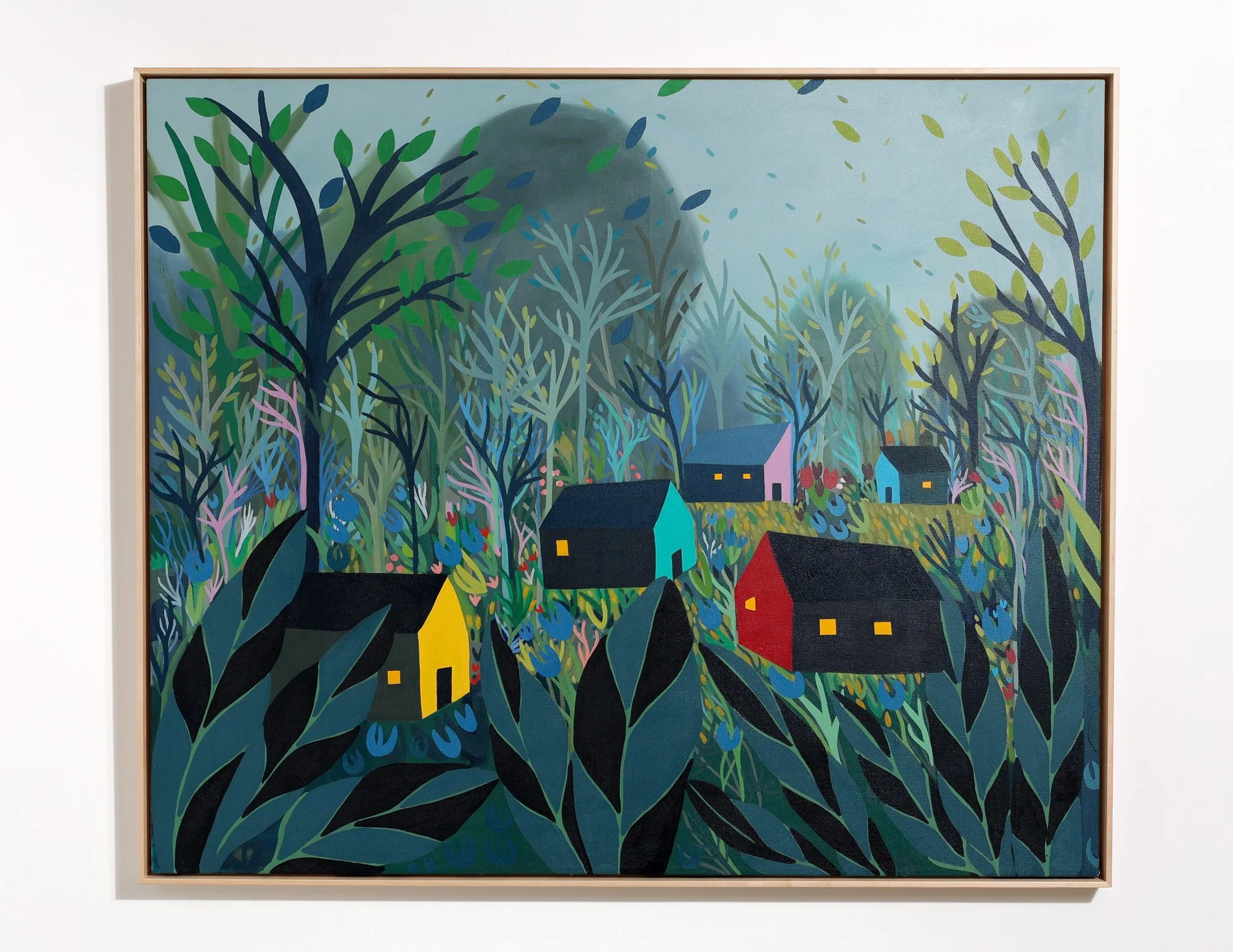 "Looking Out at Yellow, Pink..." by Sage Tucker-Ketcham @ Soapbox Arts ...