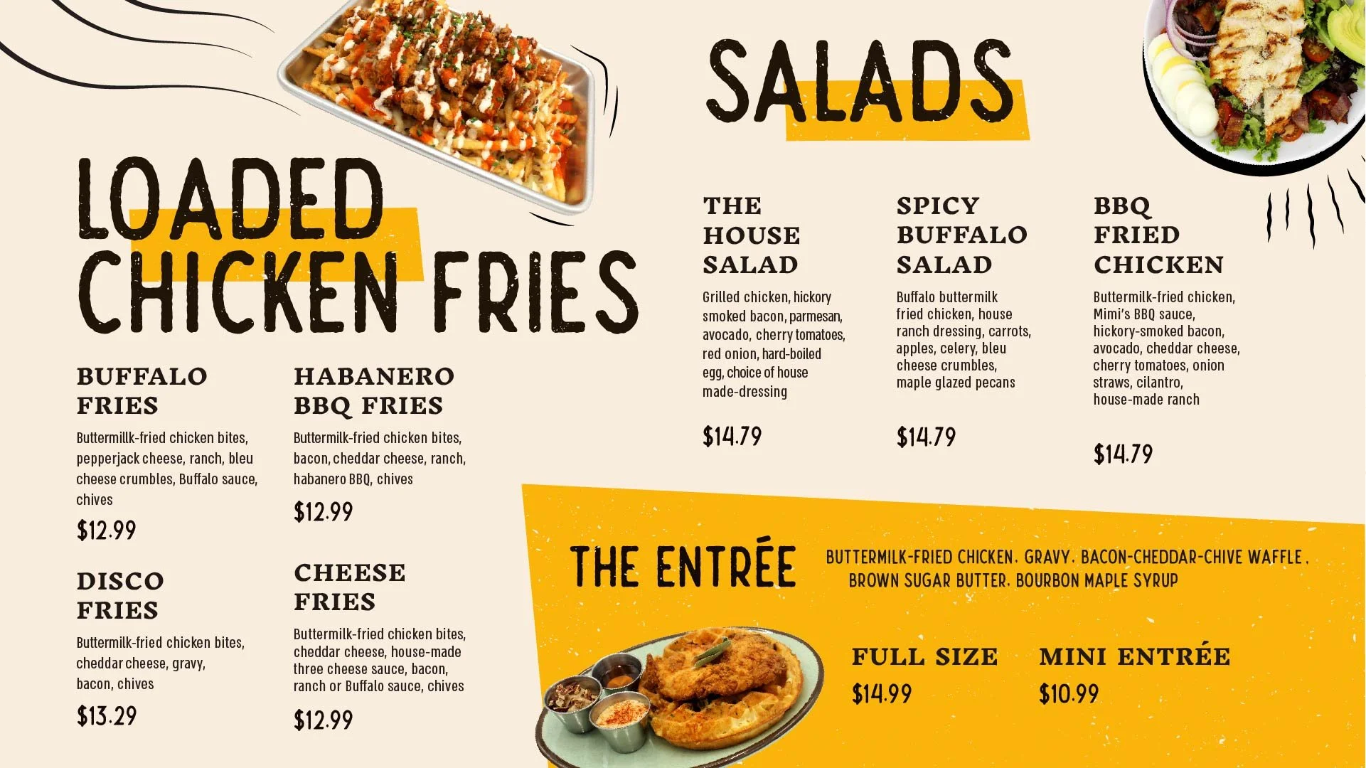 Menu — The Chicken Shack