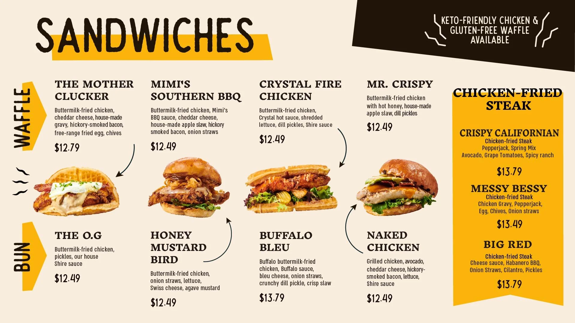 Menu — The Chicken Shack