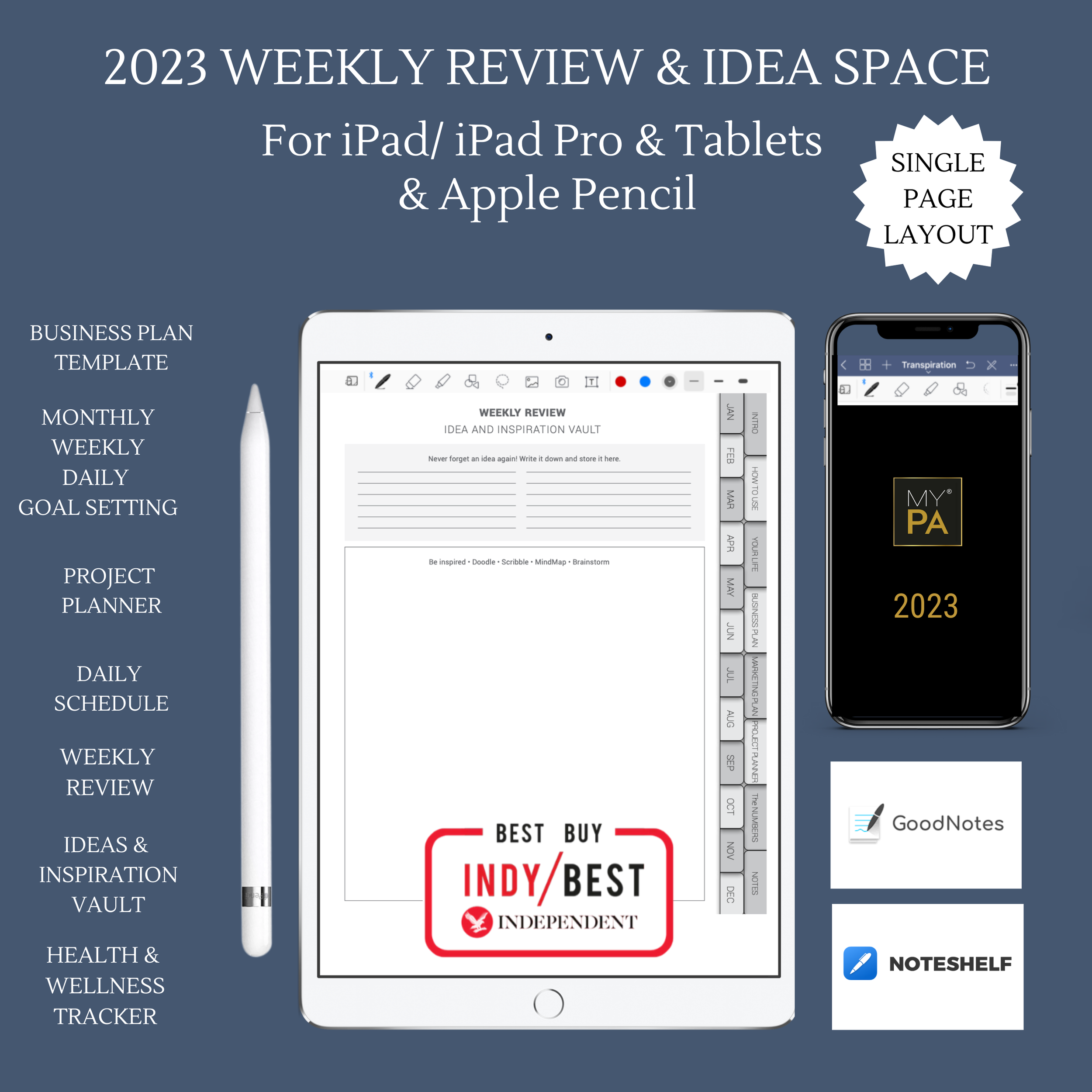 2023 Daily Business Planner For IPad And IPad Pro MY PA 2023 PLANNER 2023 Daily Business Planner For IPad And IPad Pro MY PA 2023 PLANNER