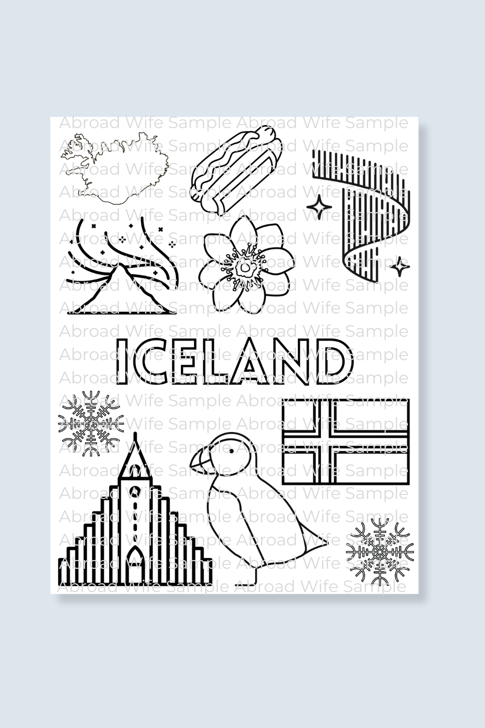 Printable Word Searches-European Countries — Abroad Wife-Family Travel
