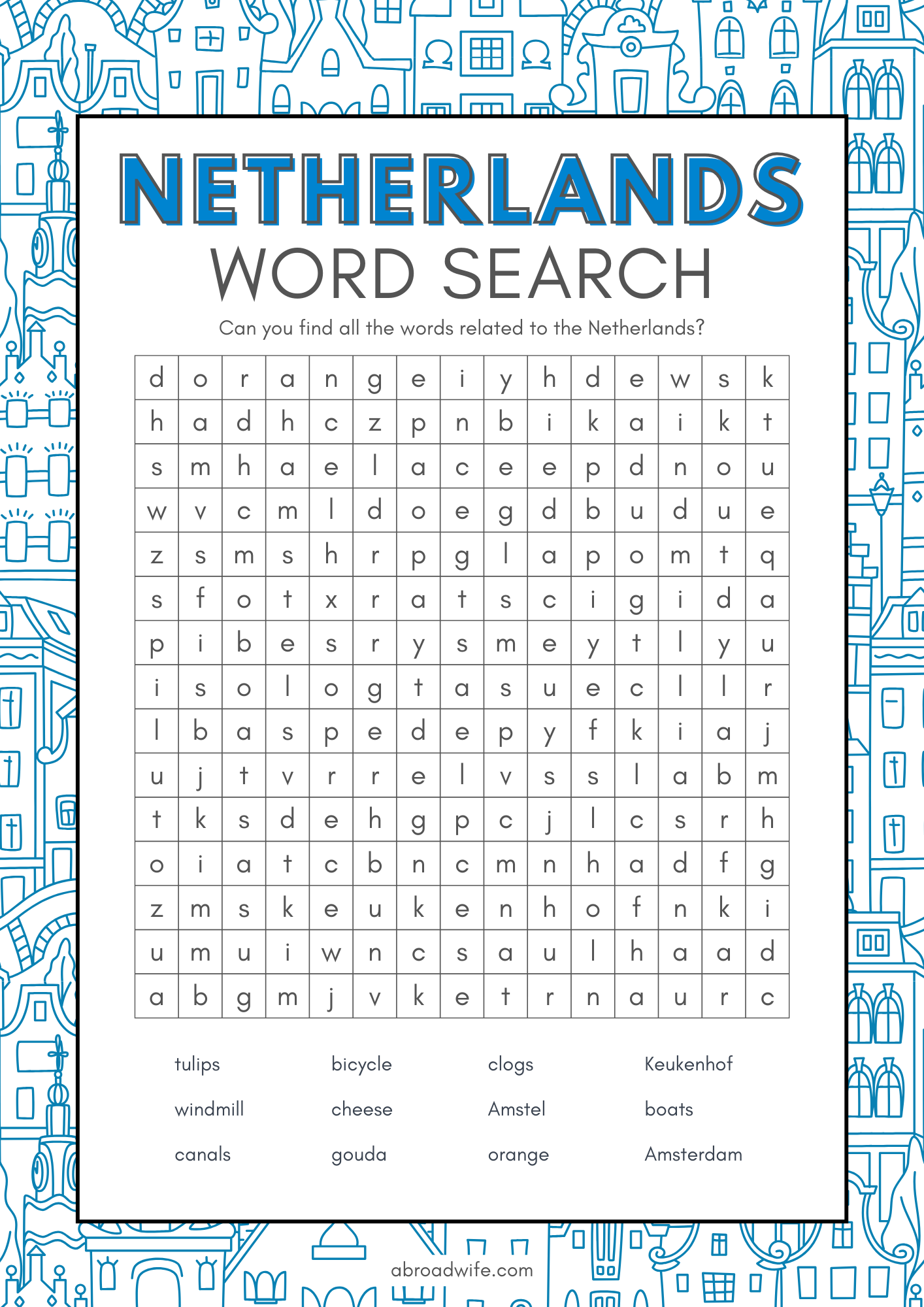 20 Printable Europe Coloring Pages — Abroad Wife-Family Travel