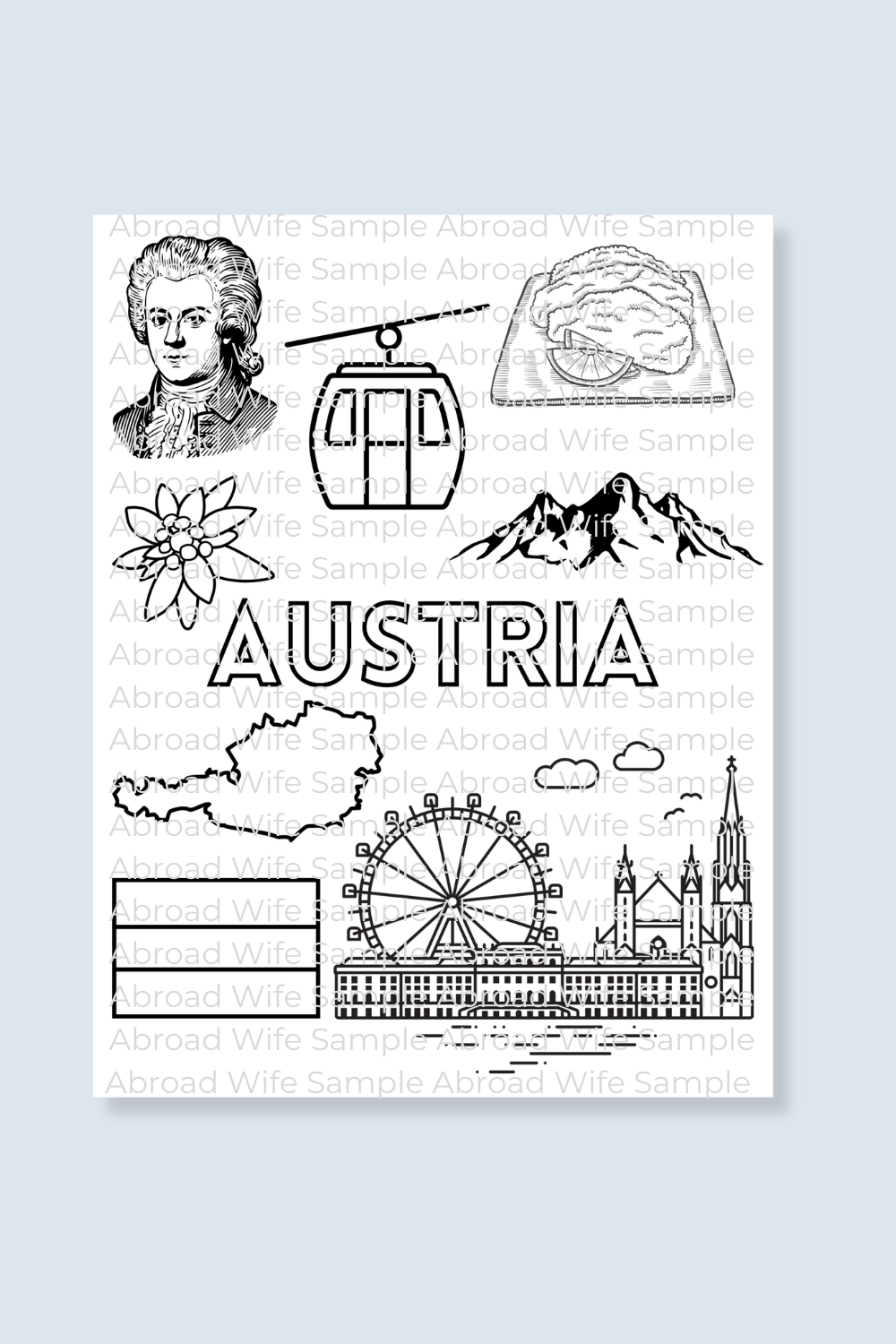 Printable Word Searches-European Countries — Abroad Wife-Family Travel