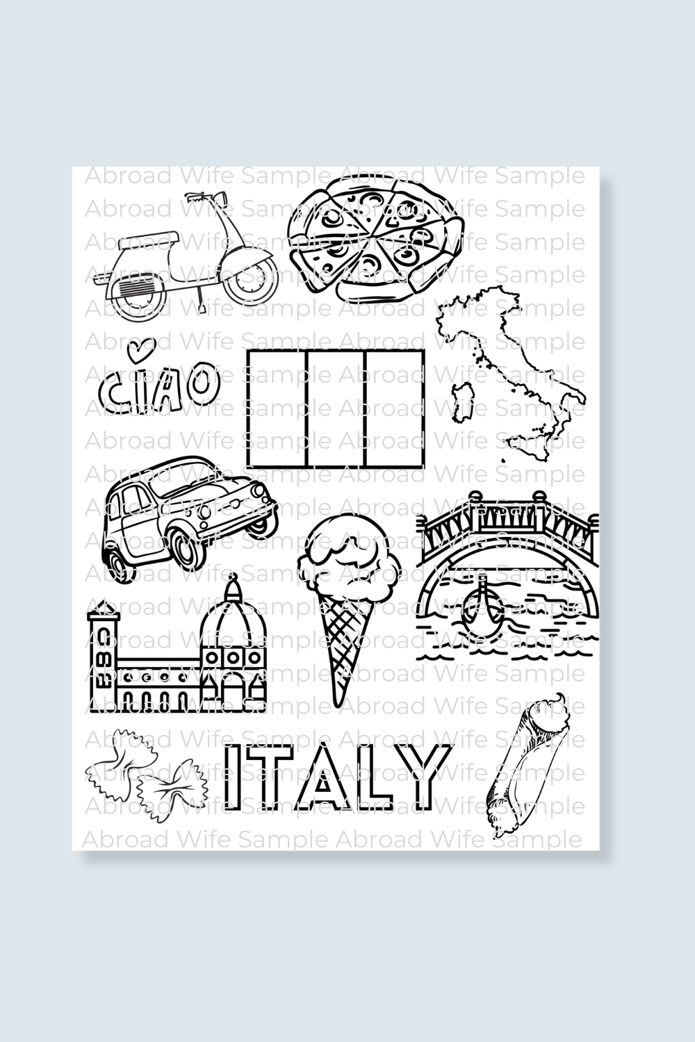 Printable Word Searches-European Countries — Abroad Wife-Family Travel