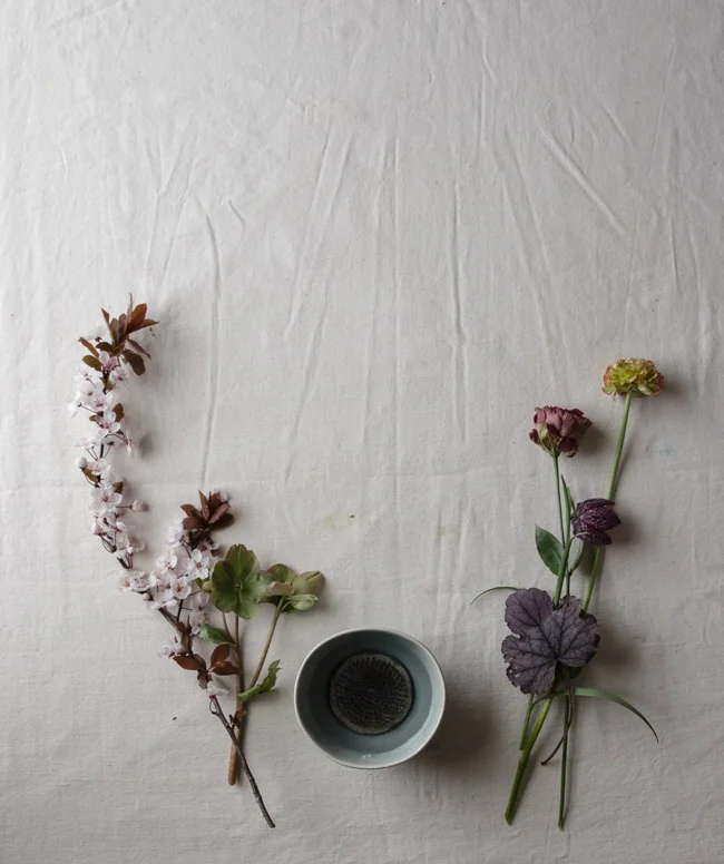 Natural Spring Flowers Tutorial — a quiet style