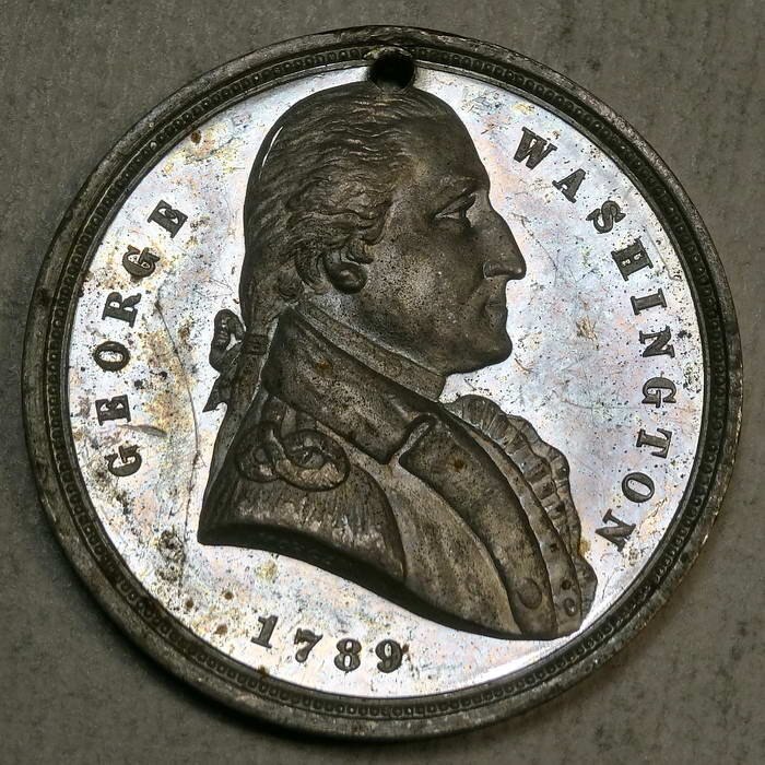 1889 Geo. Washington Inaugural Centennial Celebration Souvenir, D-43 ...