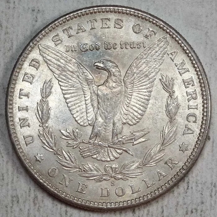 1899-S Morgan Dollar, Choice Almost Uncirculated, Original Semi Key ...