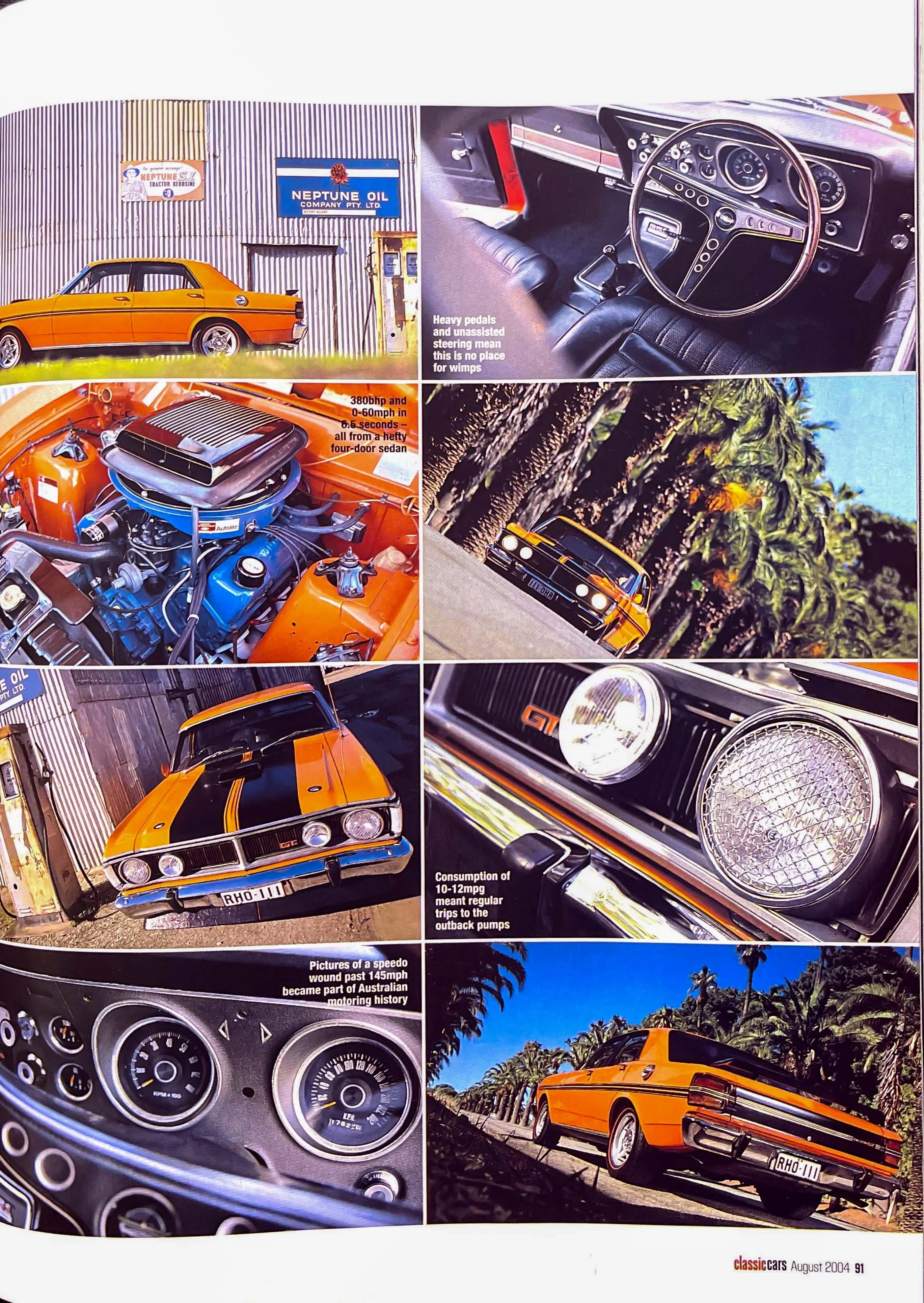 Classic Cars 2004 08 — The Motor Page