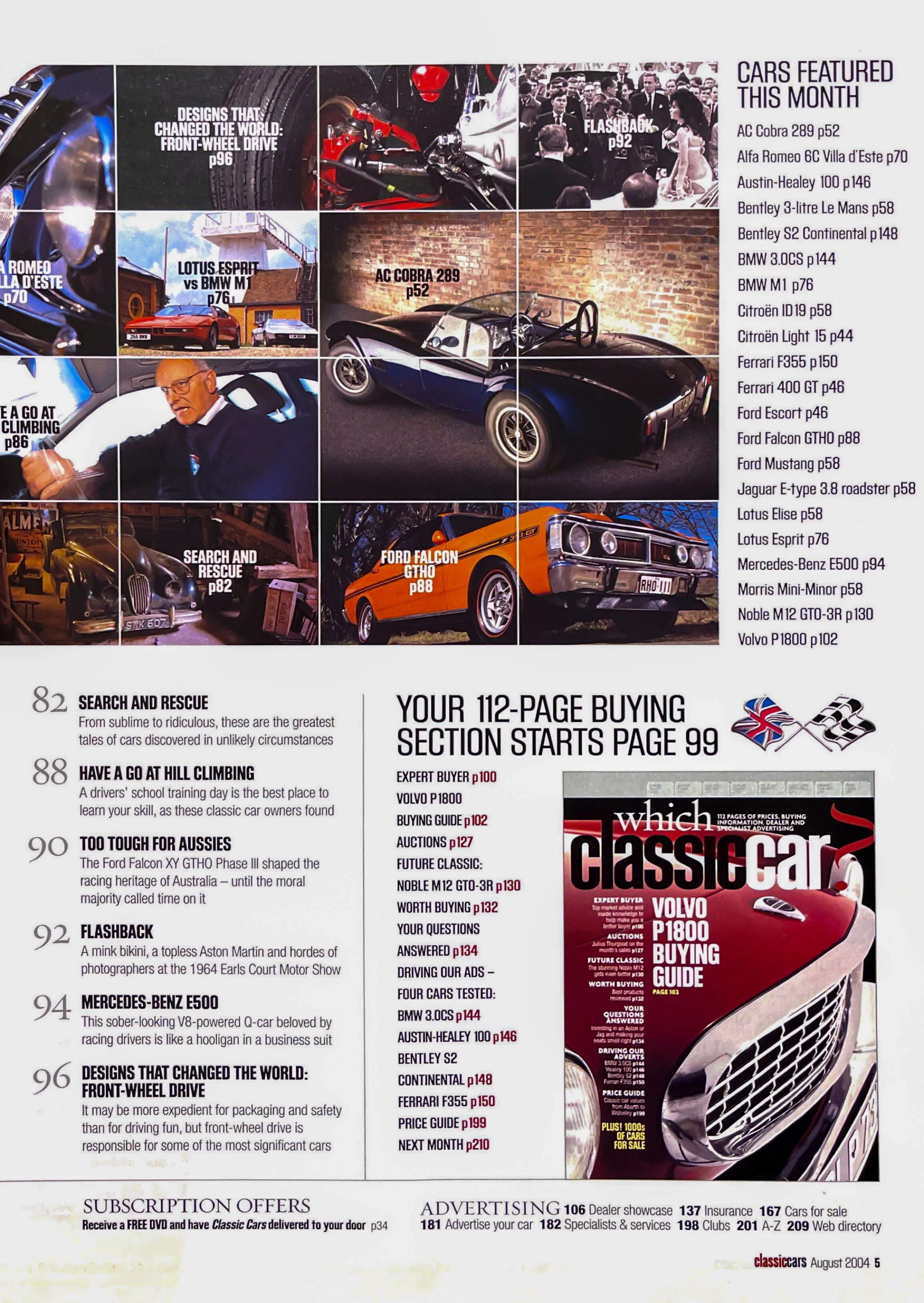 Classic Cars 2004 08 — The Motor Page