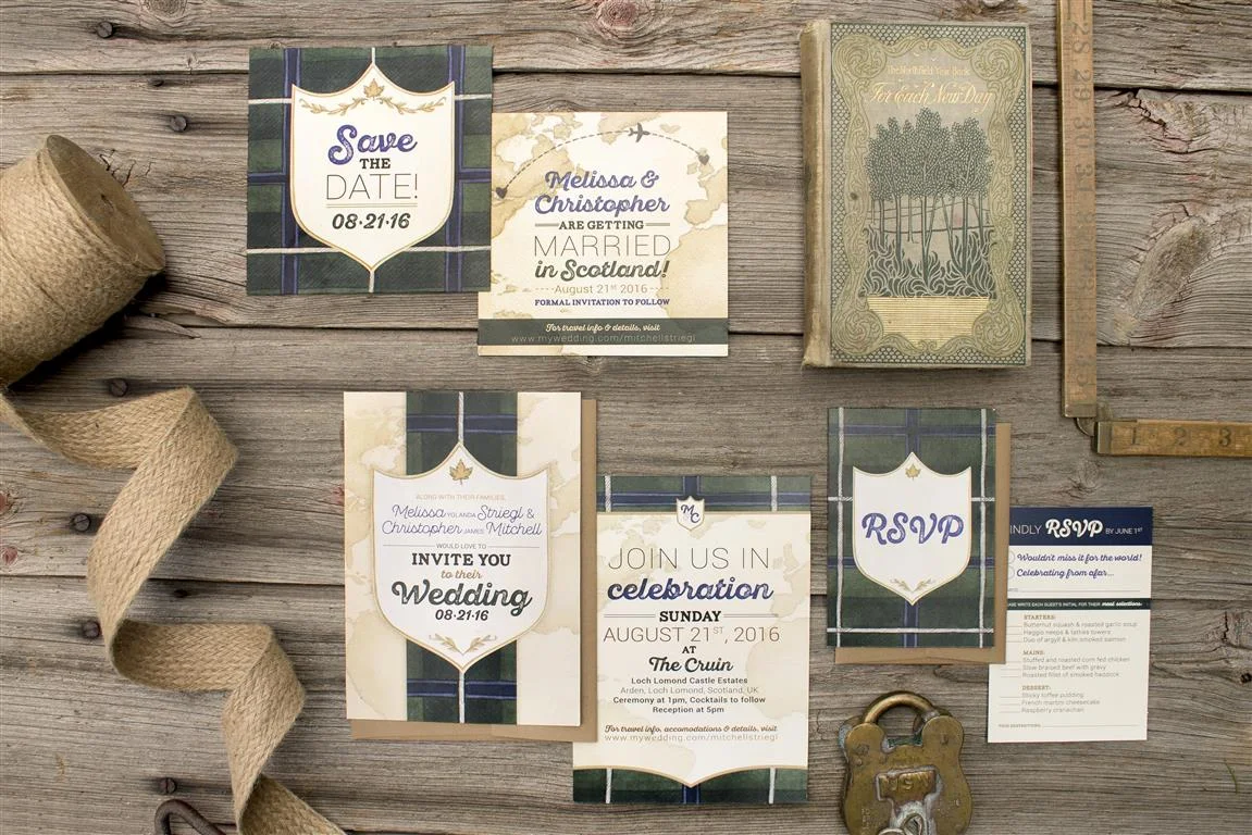 Wedding Invitation Collection — Alicia's Infinity