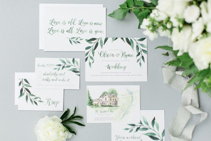 Wedding Invitation Collection — Alicia's Infinity