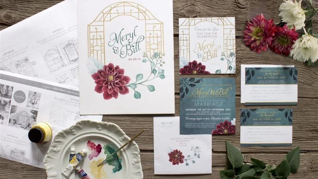 Custom Wedding Design Process — Alicia's Infinity