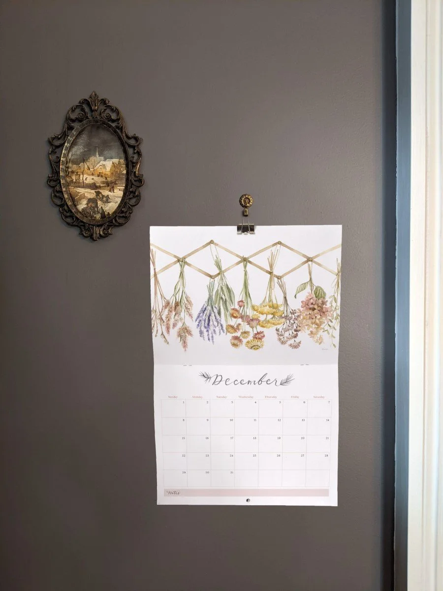 "In the Garden" 2024 Wall Art Calendar — Alicia's Infinity