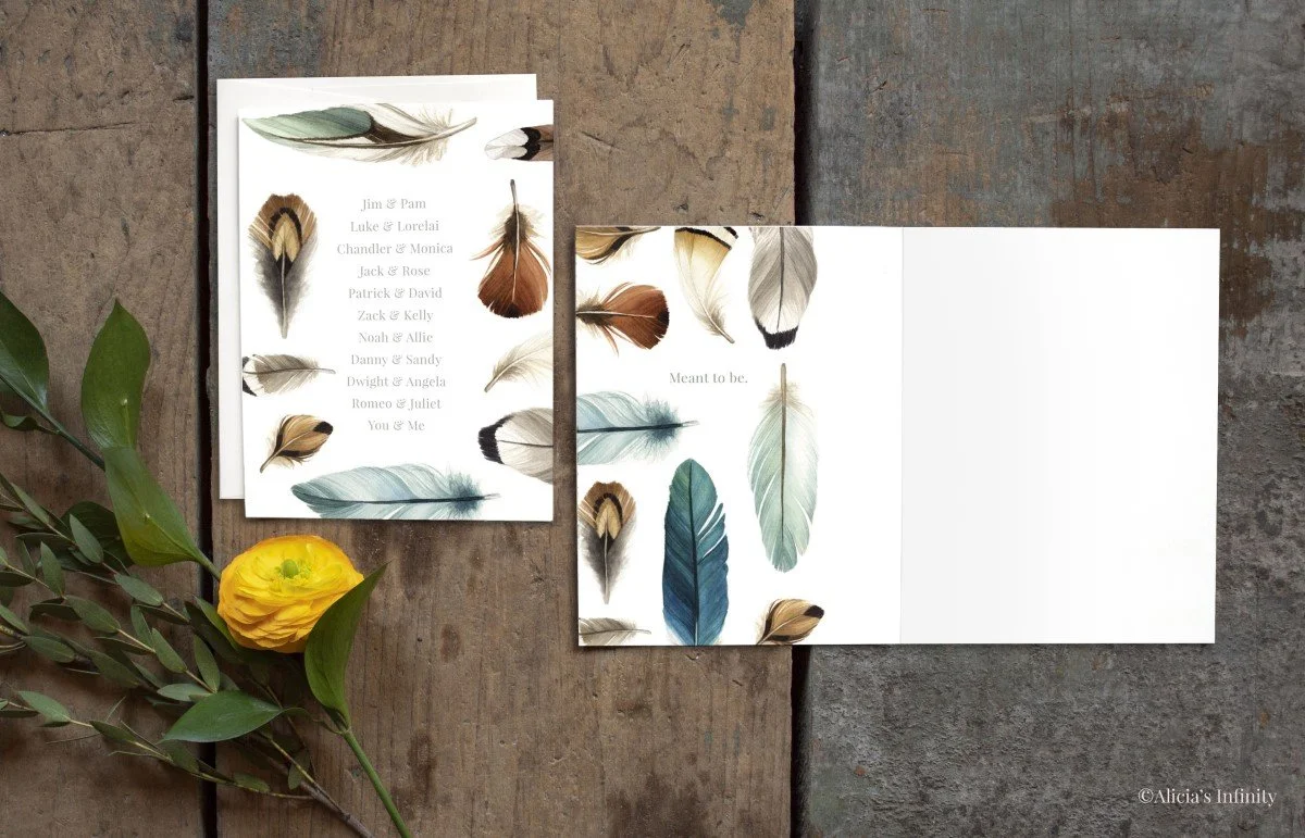 Iconic Fictional Couples - Love Card — Alicia's Infinity