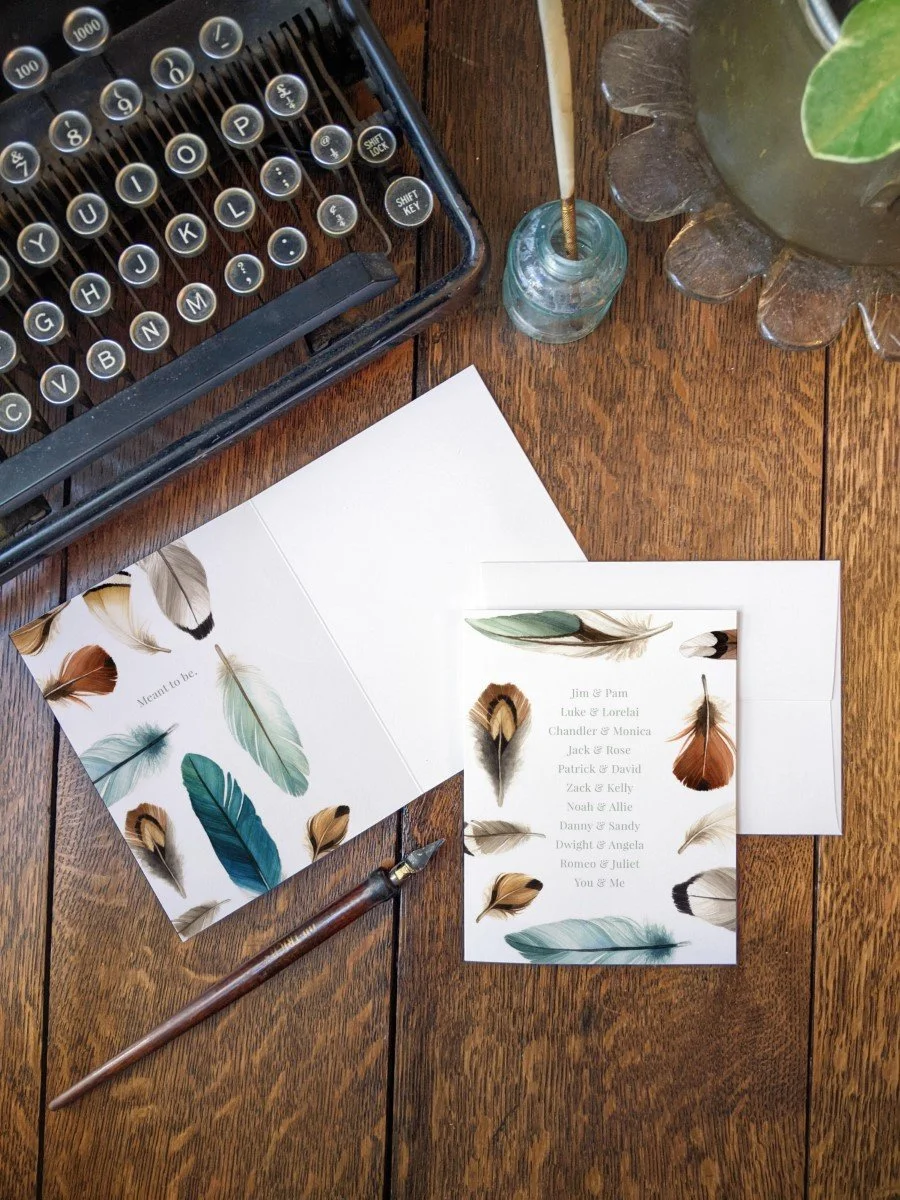 Iconic Fictional Couples - Love Card — Alicia's Infinity