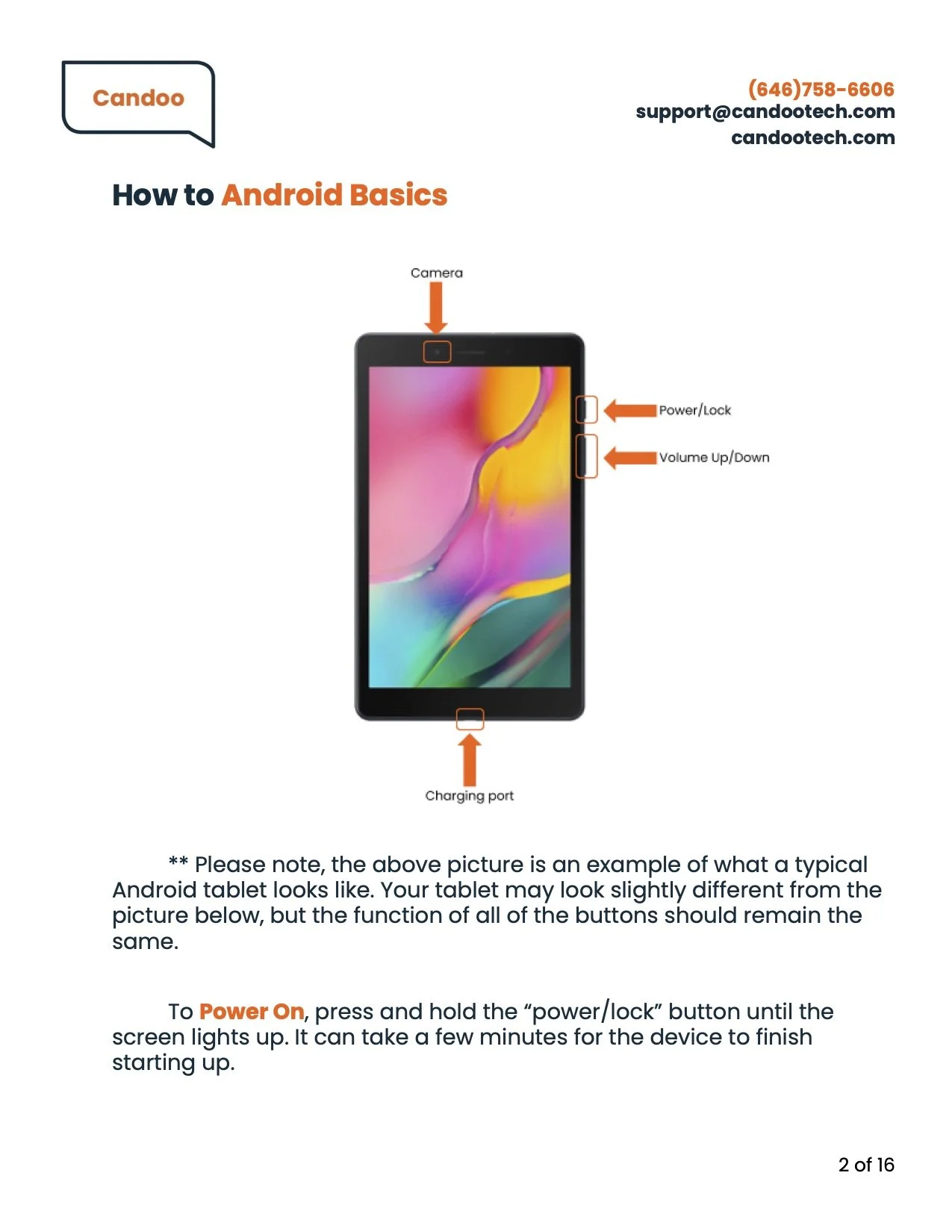 How To Guide Samples — Candoo Tech