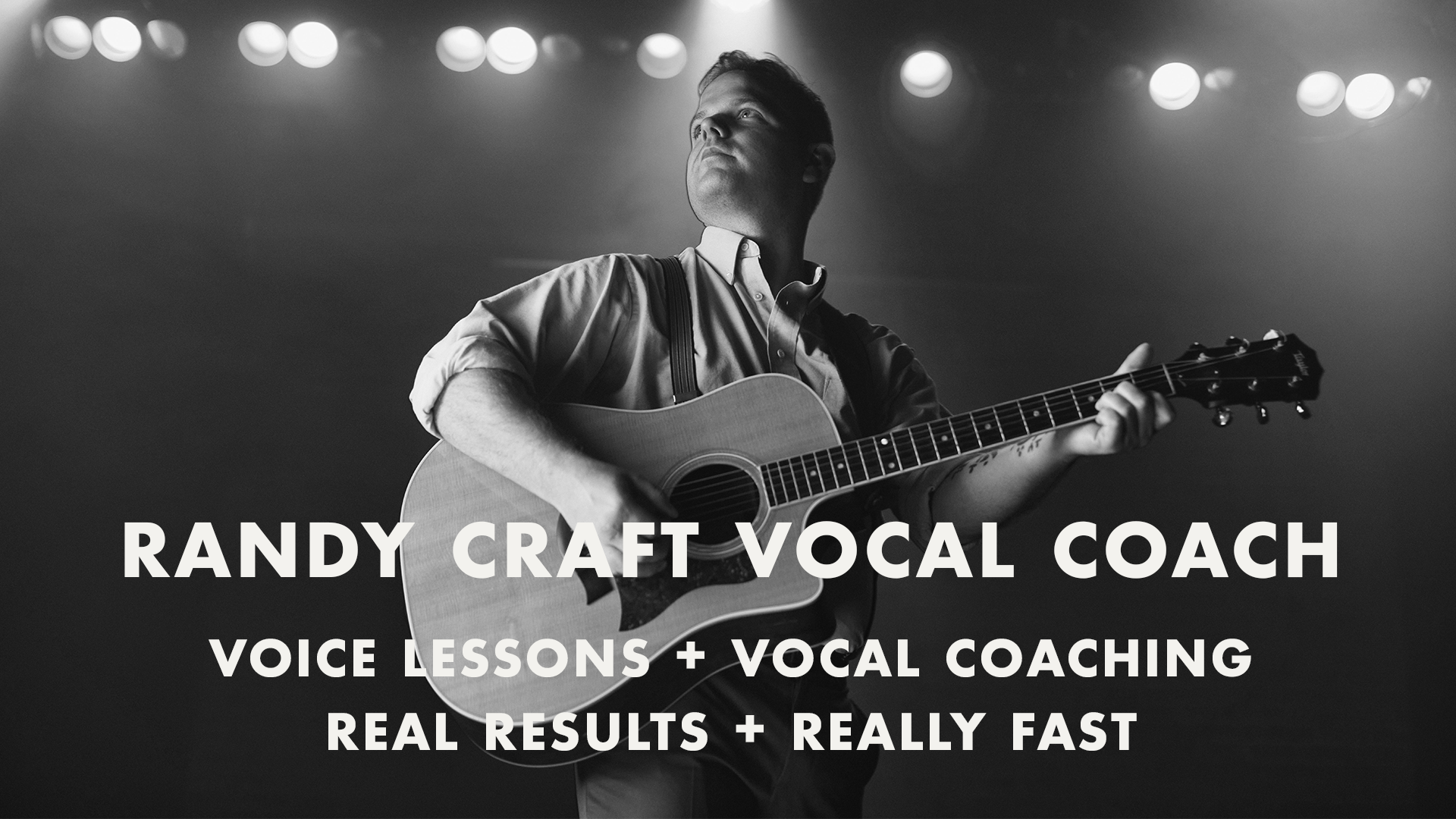 Voice Lessons — Randy Craft Vocal Coach