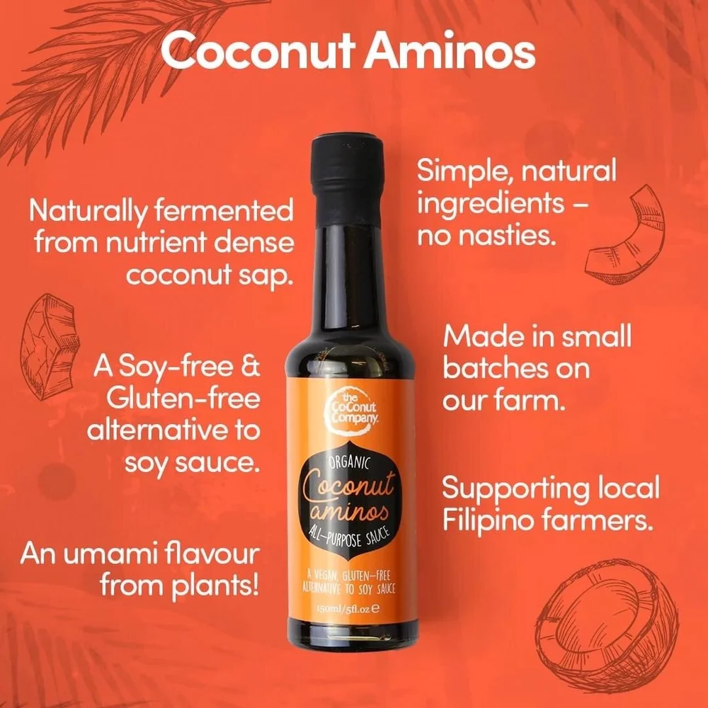 Coconut Aminos, Organic Coconut Aminos — The Coconut Company